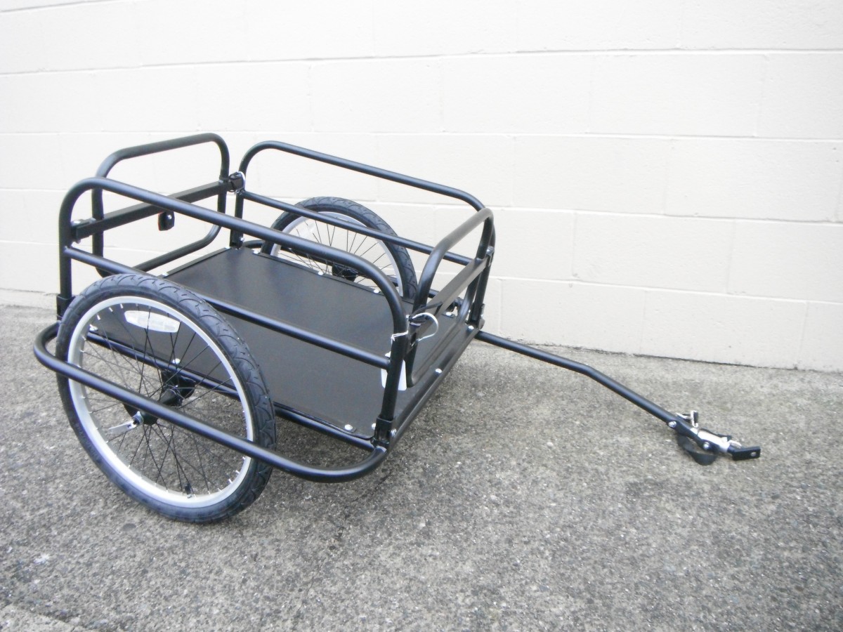 Evo Folding Cargo Trailer - Island Cycle